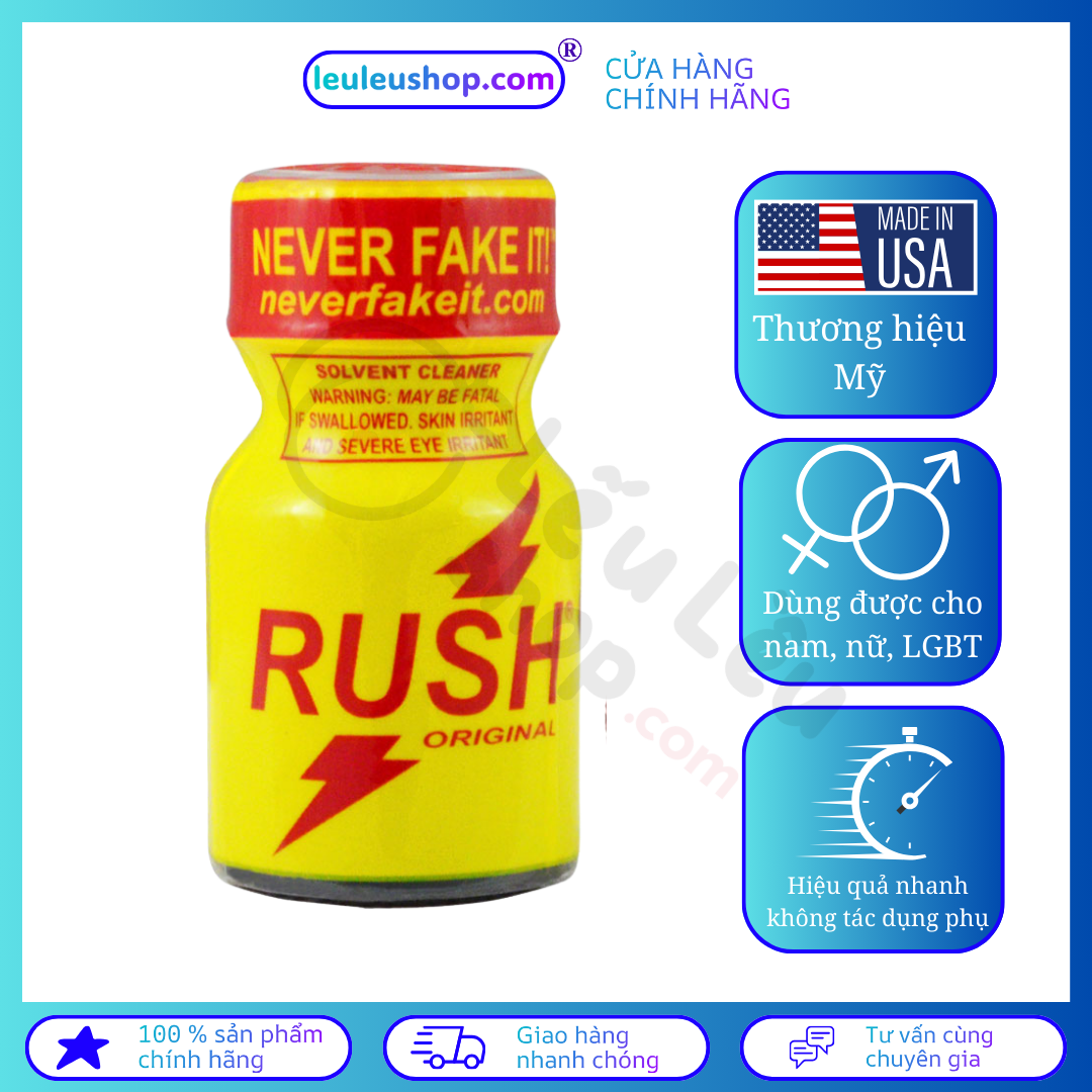 Popper PWD Rush Original - Chai 10ml