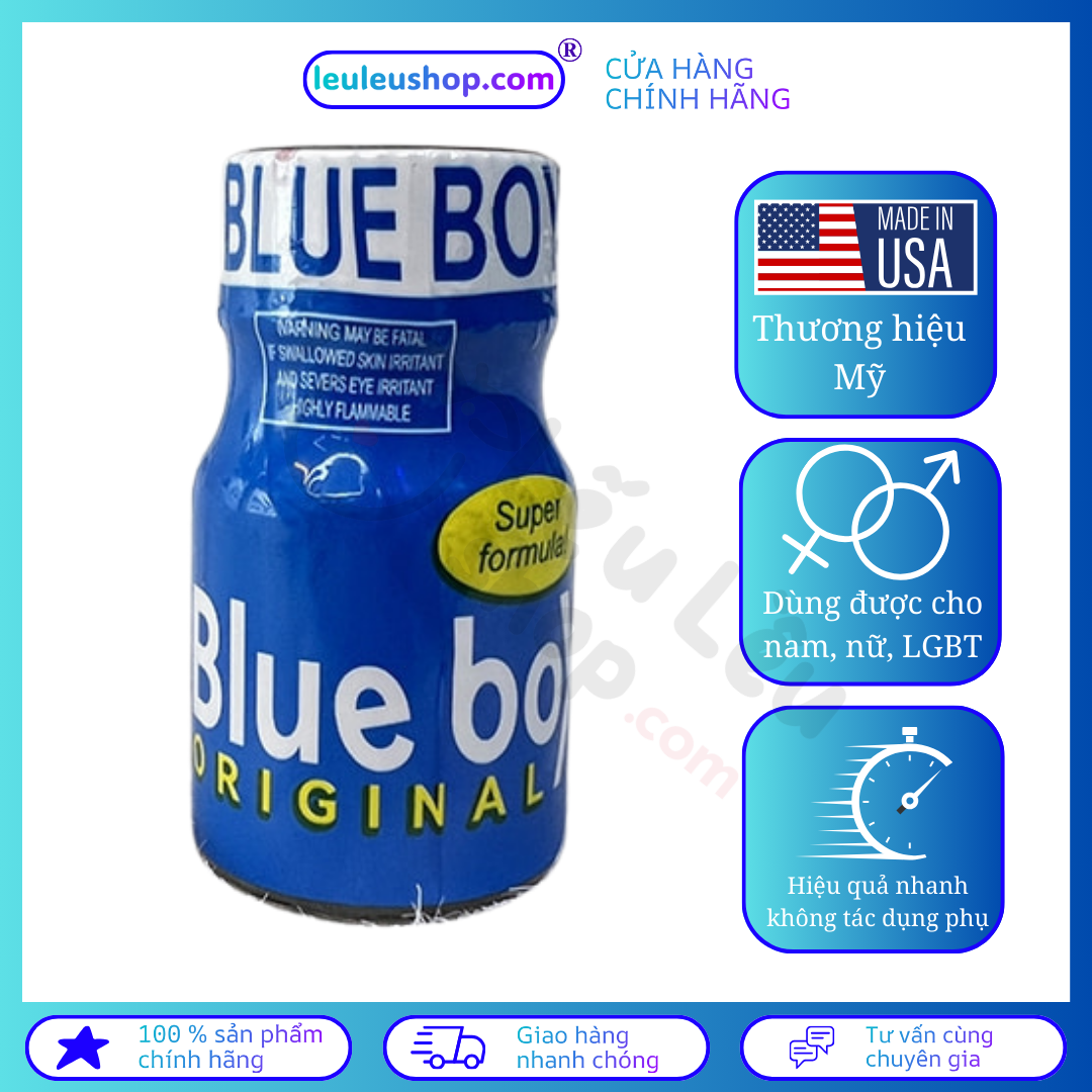 Popper PWD Blue Boy - Chai 10ml